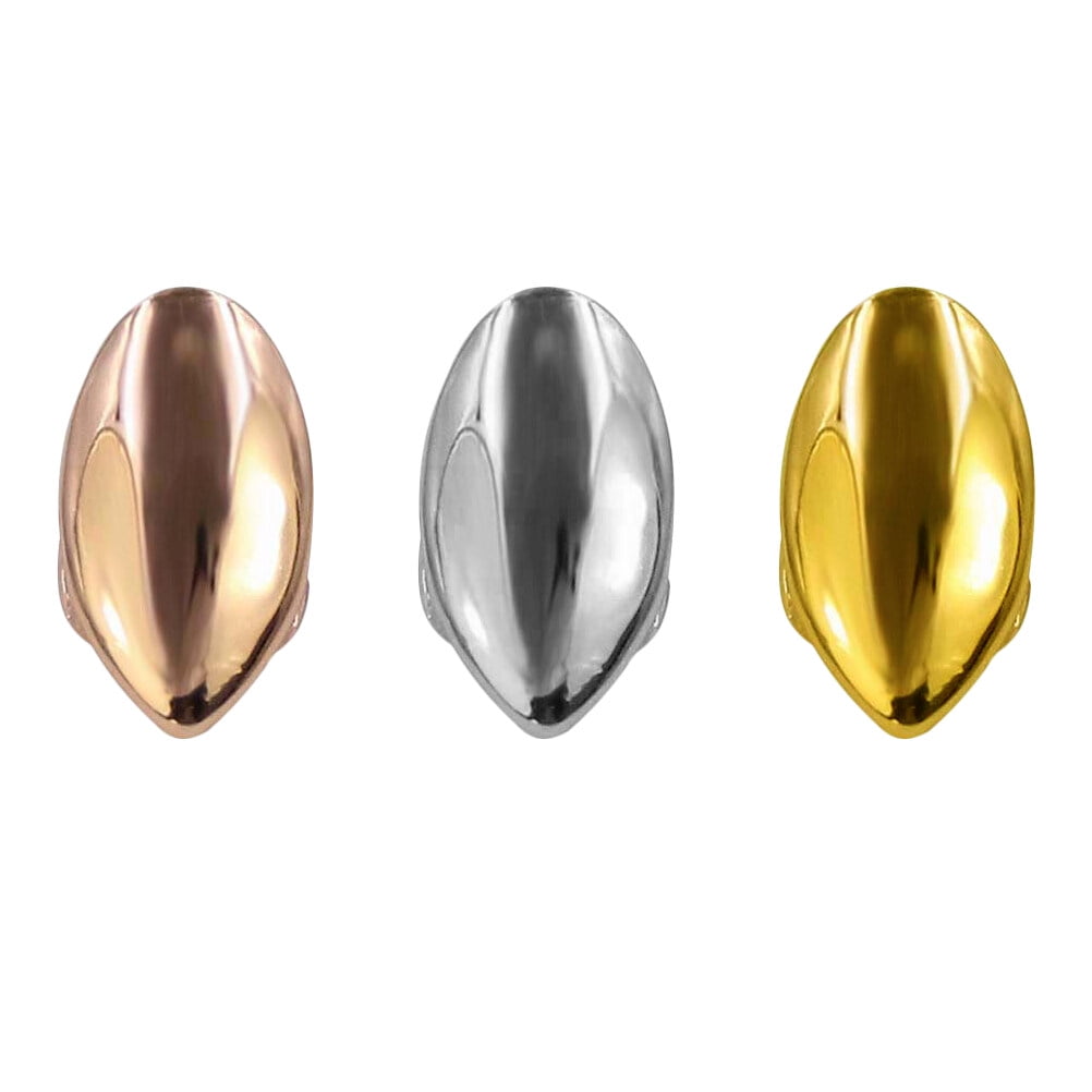 Yuanmiaoke 3Pcs Single Teeth Brace Fake Canine Teeth Hip-Hop Tooth ...