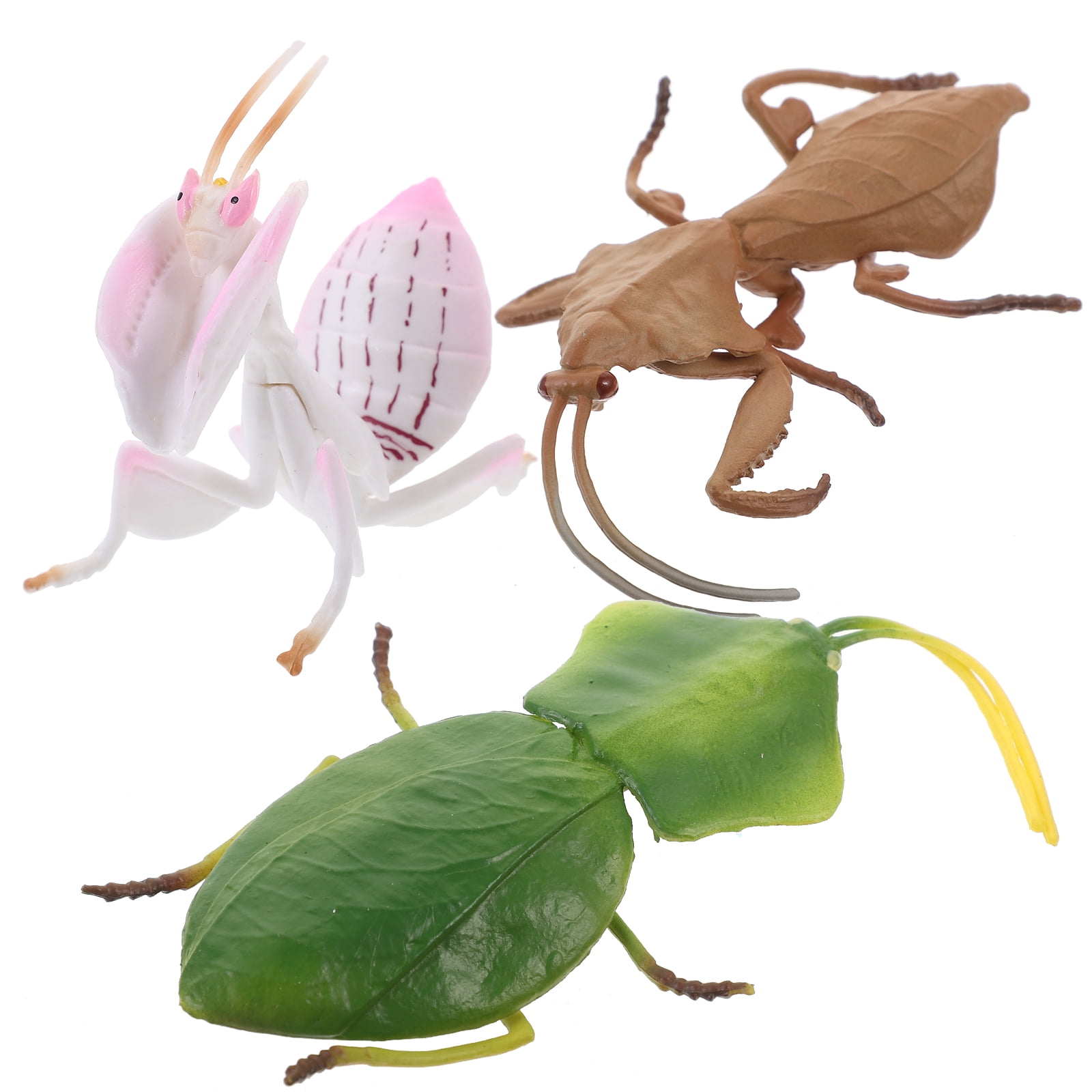 Yuanmiaoke 3pcs Realistic Simulation Insect Model Plastic Simulated ...
