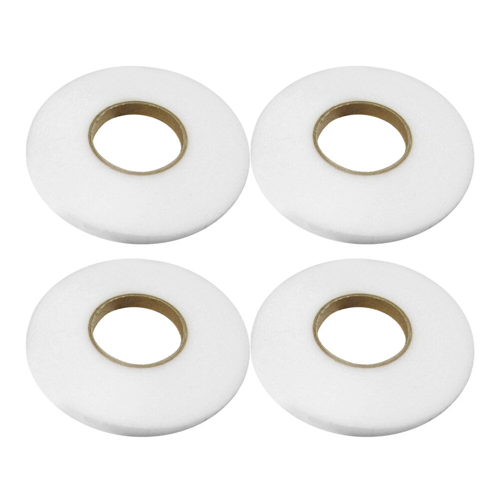 Yuanmiaoke 4 Rolls- on Hemming Tape Fabric Fusing Tape Fusible Bonding ...