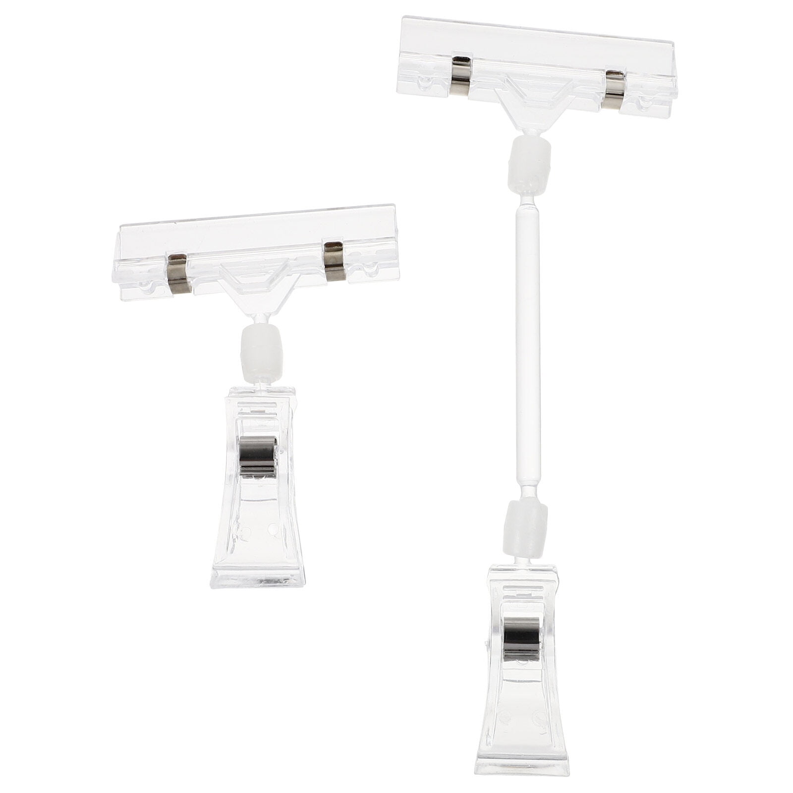 Yuanmiaoke 6pcs Merchandise Sign Display Clamps Sign Paper Display ...