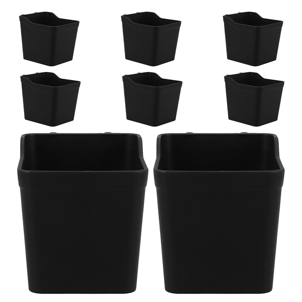 Yuanmiaoke 8pcs Pegboard Bins Garage Workbench Bins Storage Cups Peg ...