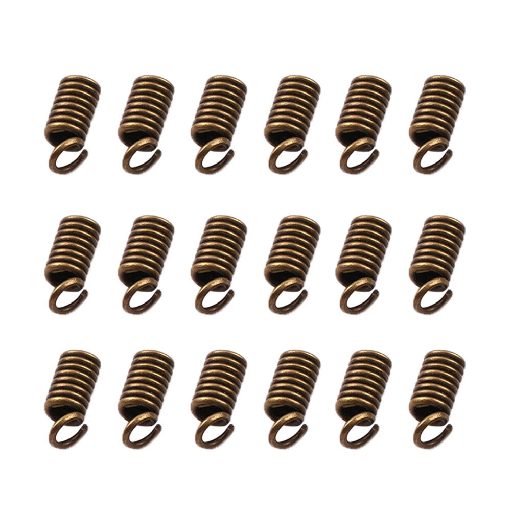 Masteelf Slide Lock Necklace Clasp DIY Jewelry Connectors Spring Buckle ...