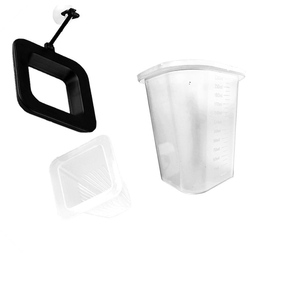 Yuanmiaoke Fish Feeding Aquarium Fish Tank Ring Feeder Station Floating ...