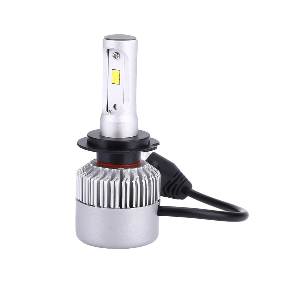 Yuanmiaoke H7 LED Headlight Bulb 6500K 8000 Lumens Extremely Super Bright CSP Chips (White Light ...