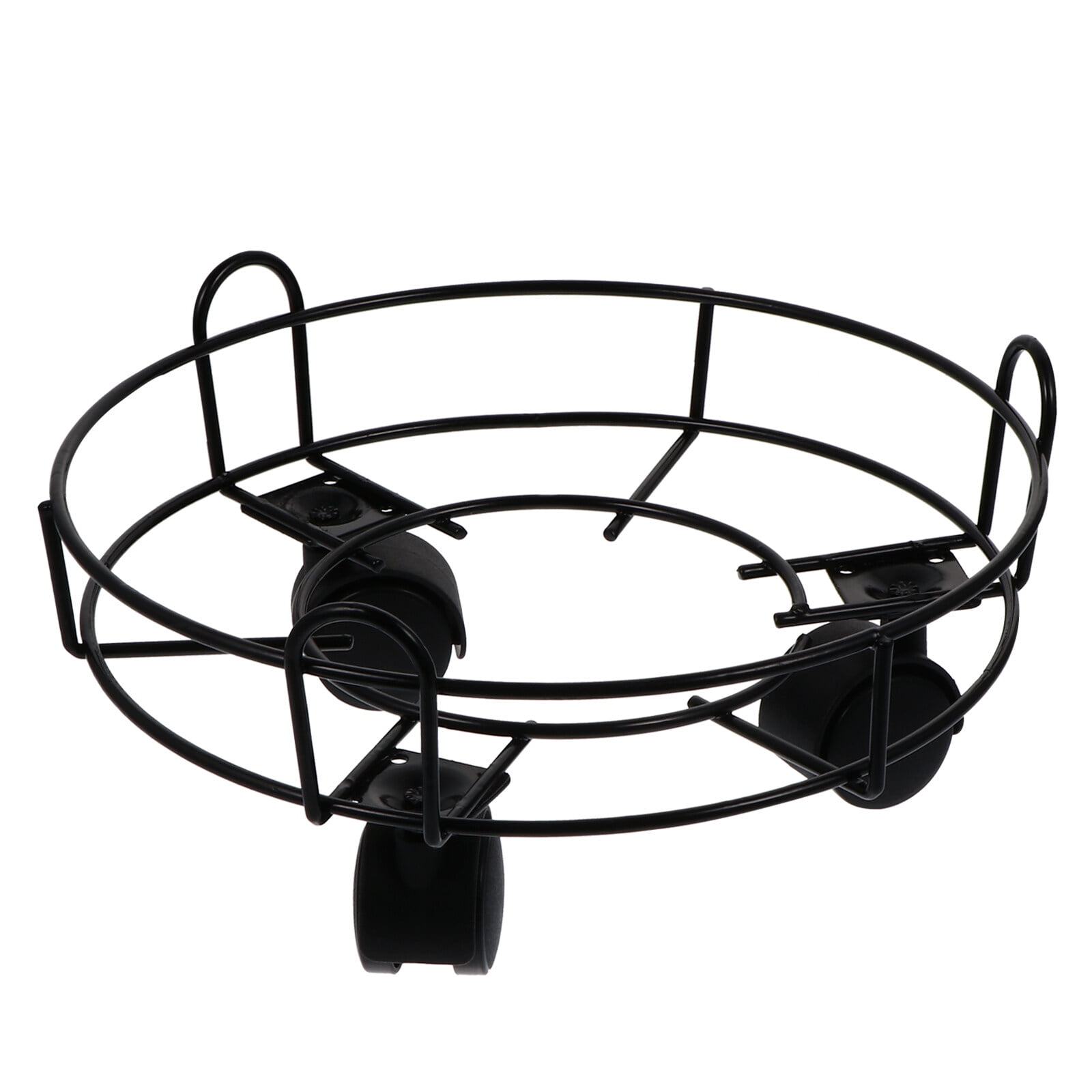 Yuanmiaoke Iron Wrought Flower Pot Base Universal Wheel Movable Flower ...