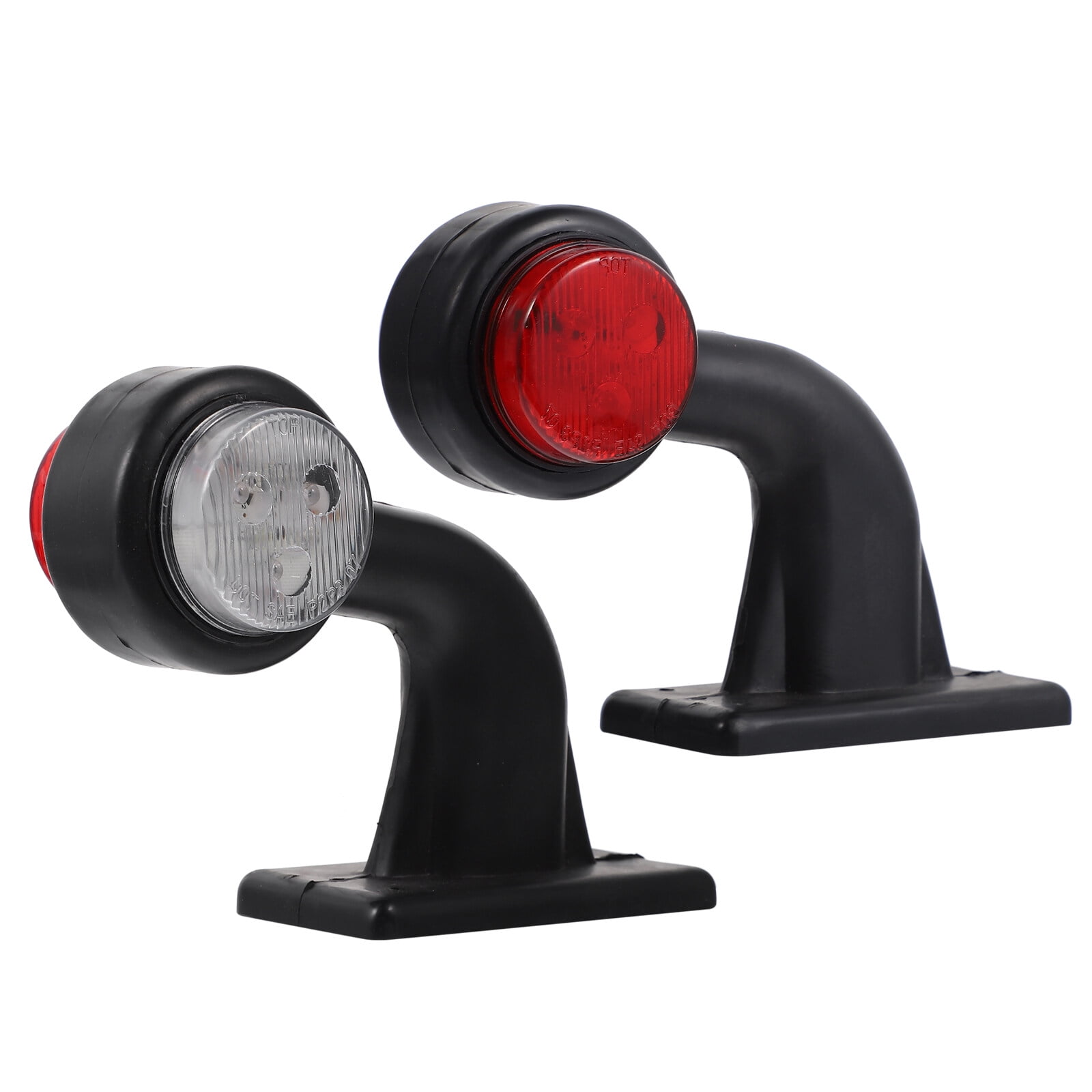 IDEANATEGRATE Semi-Trailer Turn Signal Light ABS 1 Pair 6.3X4.5in ...