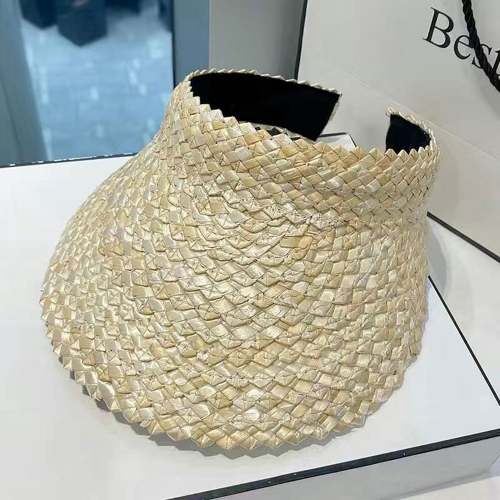 Yuanzhou Empty Top Hat For Women, Summer Fashion Straw Hat, Internet ...