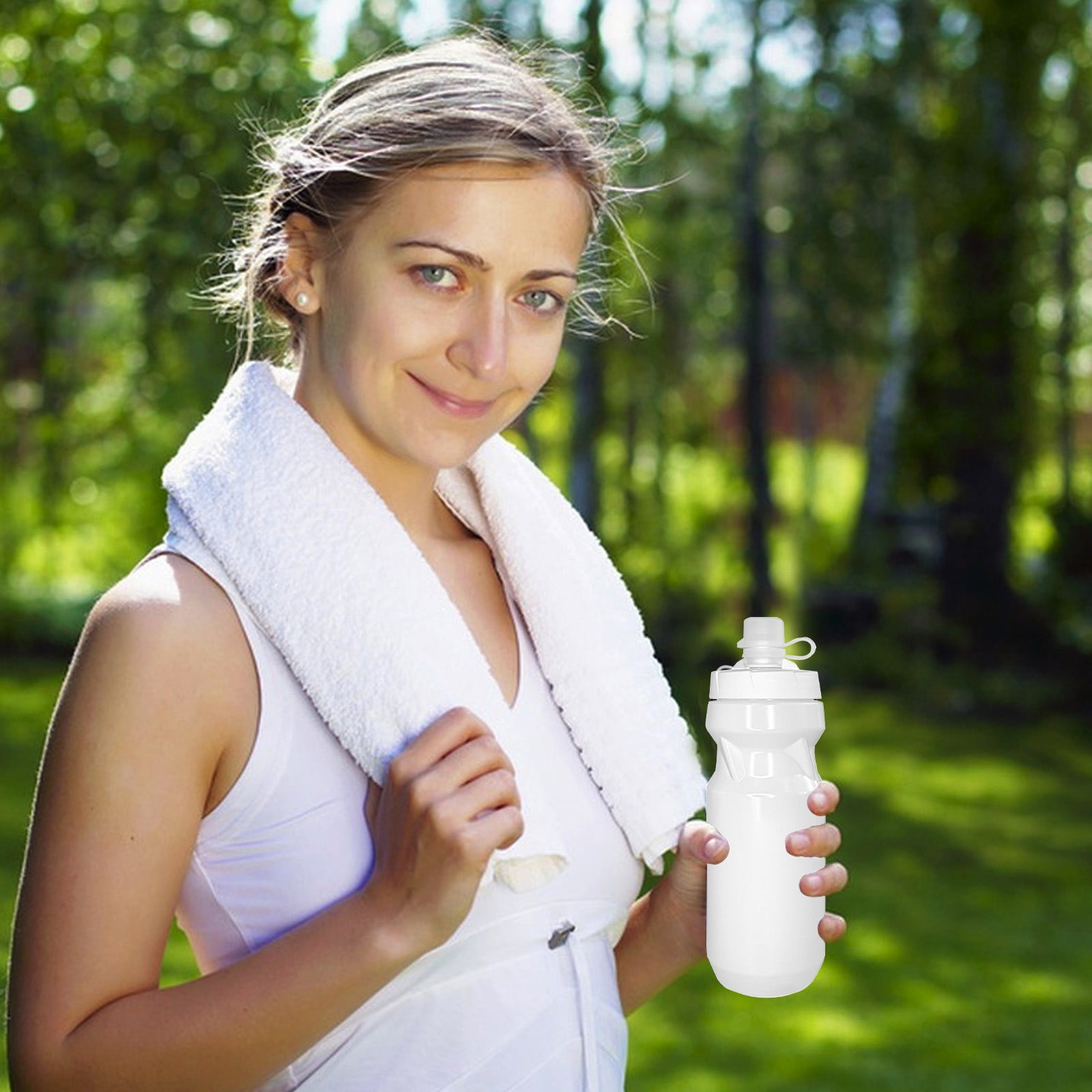 Yuanzi Bike Water Bottle, Lightweight Drainage Design Bottle, Leak ...