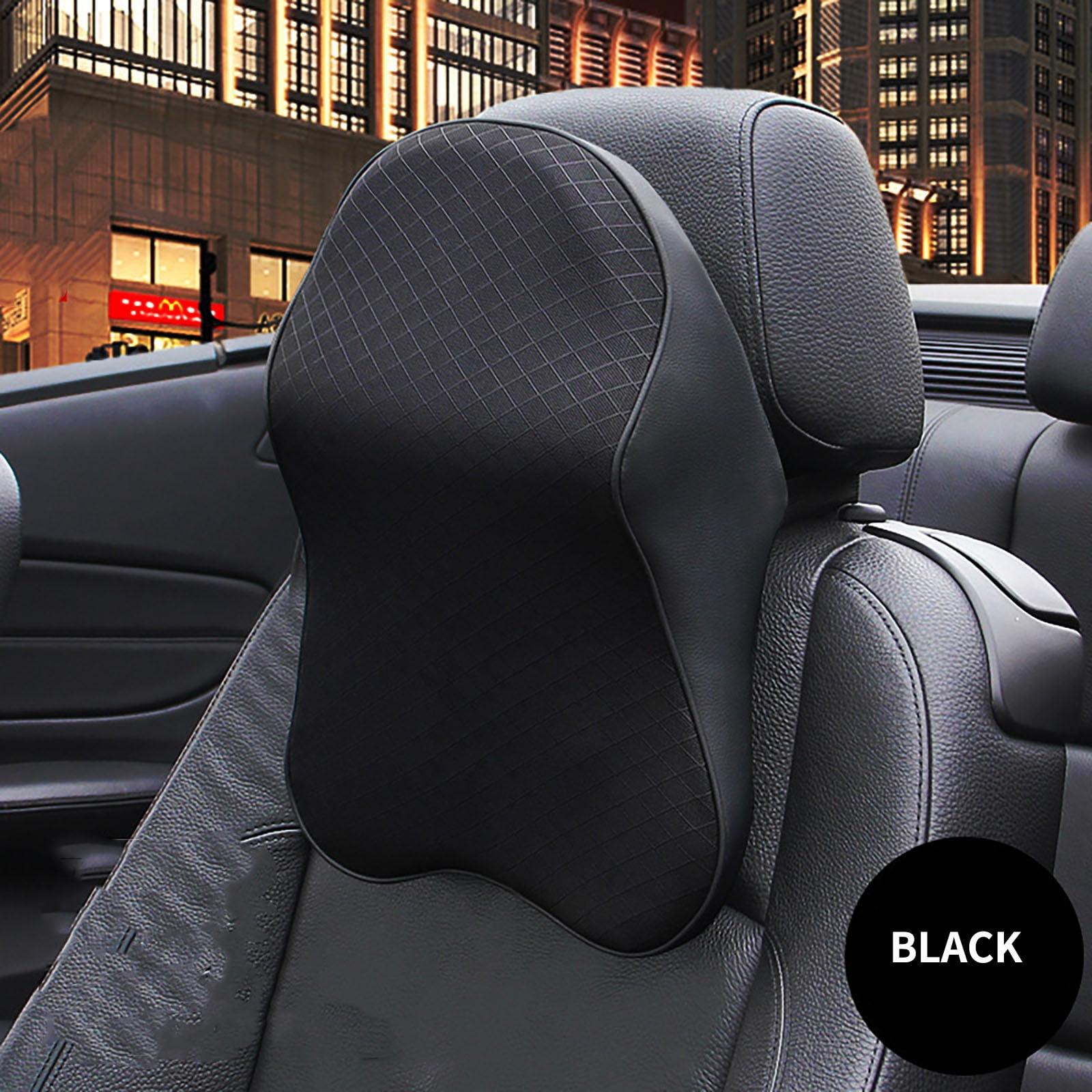Yuanzi Car Neck Cushion, recollection Foam Seat Headrest, Breathable ...
