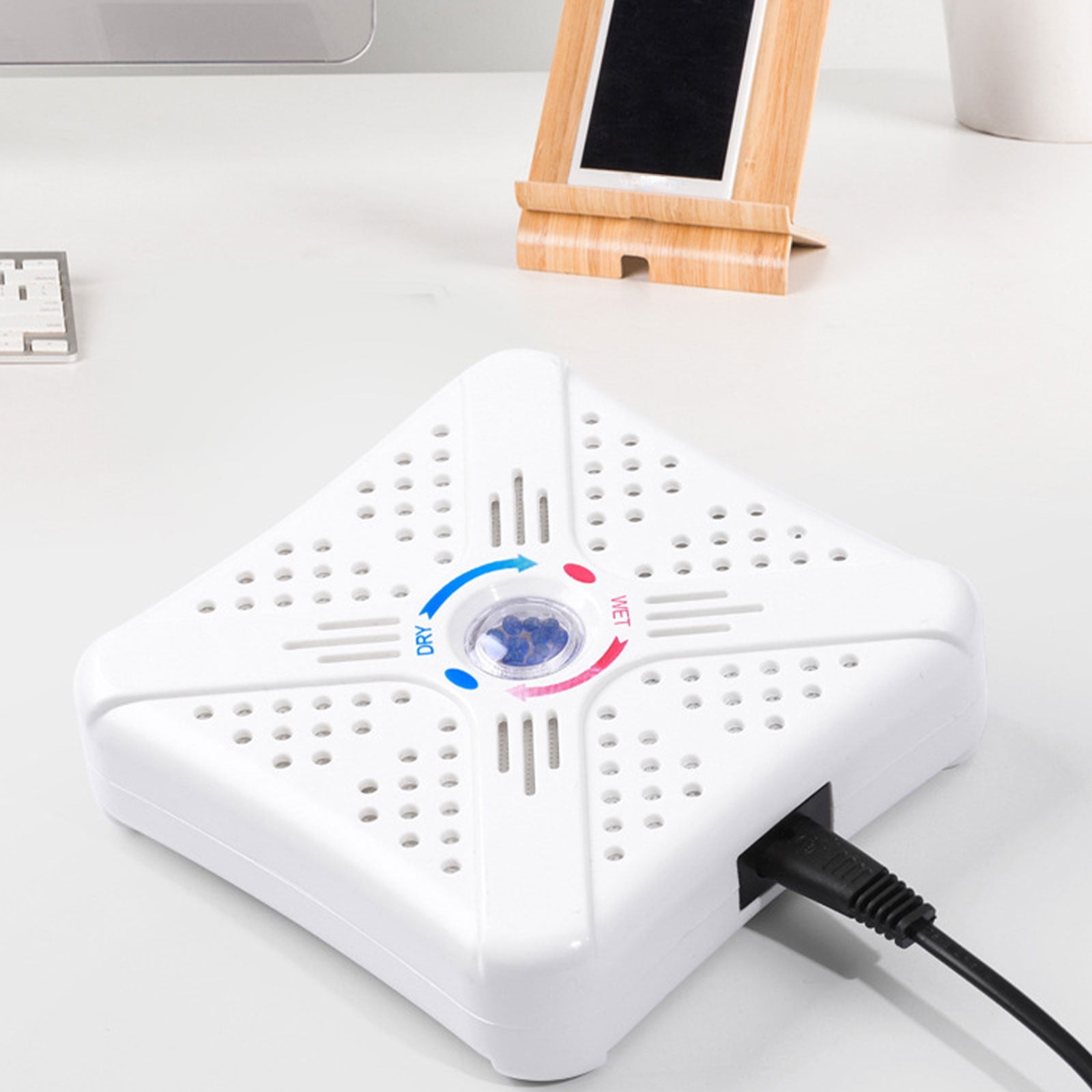 Yuanzi Dehumidifier, Rechargeable Silica Gel Absorber, Blue To Red ...