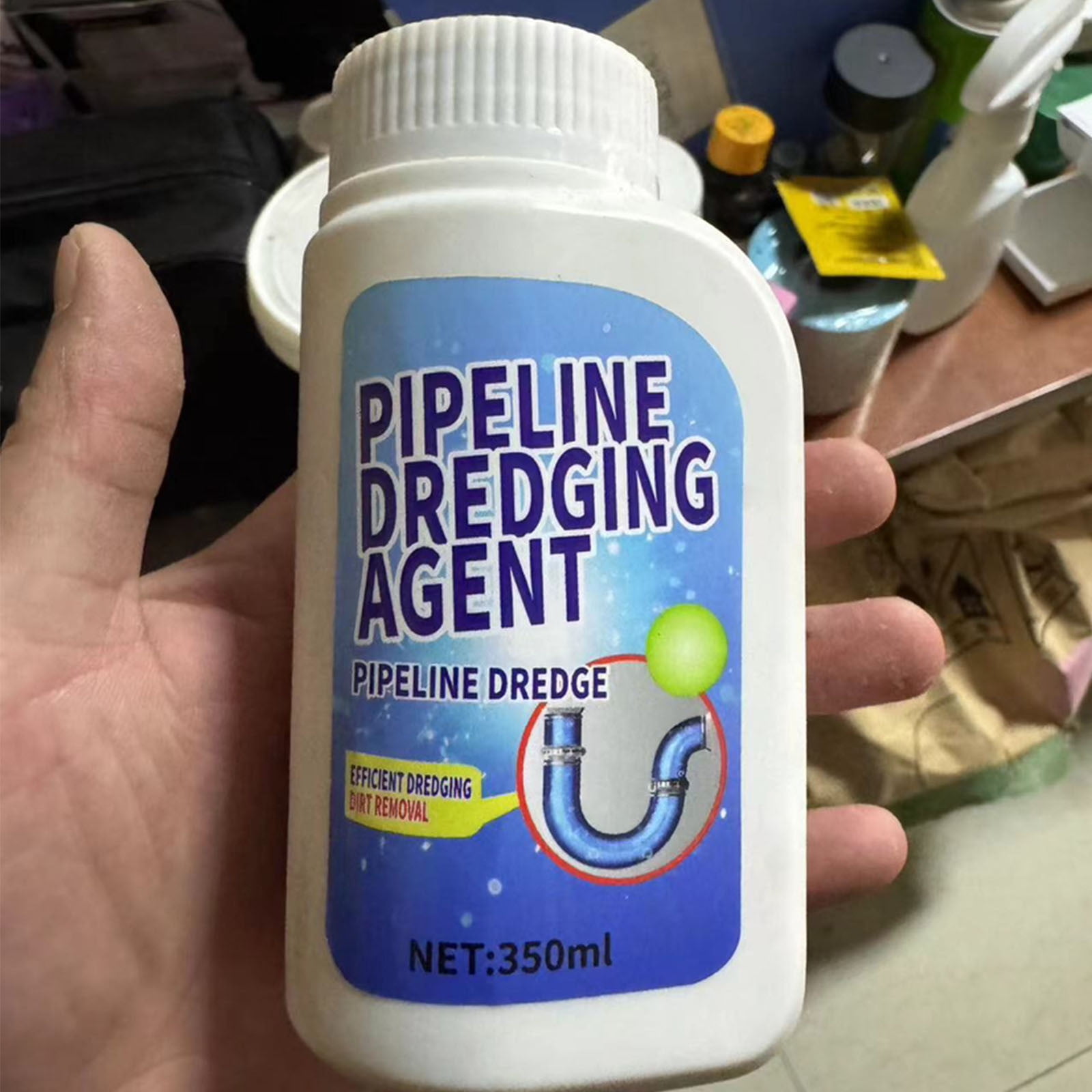 Yuanzi Dredging Agent, Powerful Pipe Cleaner, Unclogging Drainage ...