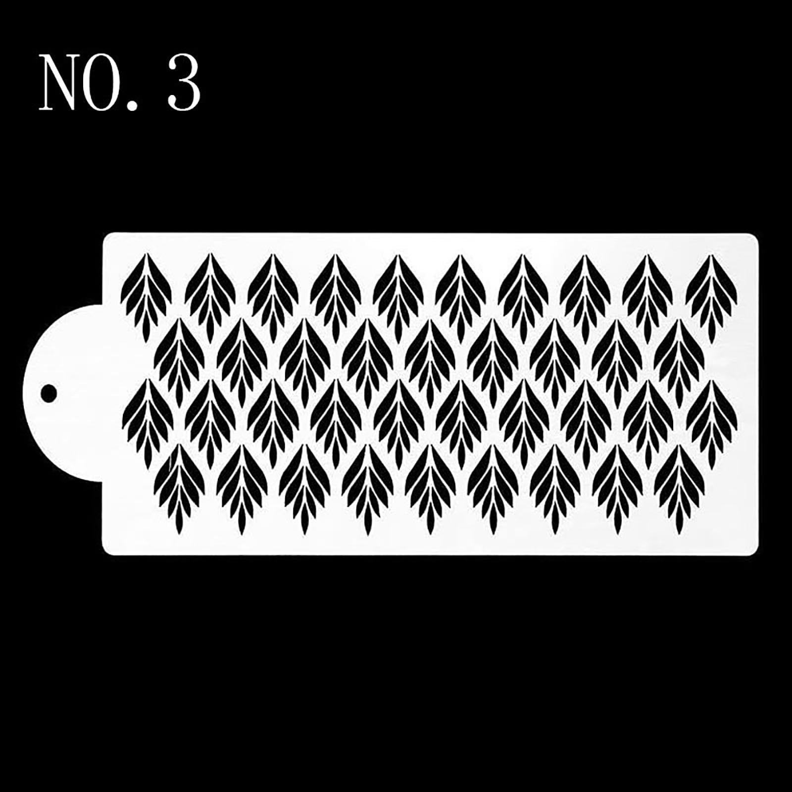 Yuanzi Floral cake decoration Molds, 6 Patterns, Easy to Use, Food ...