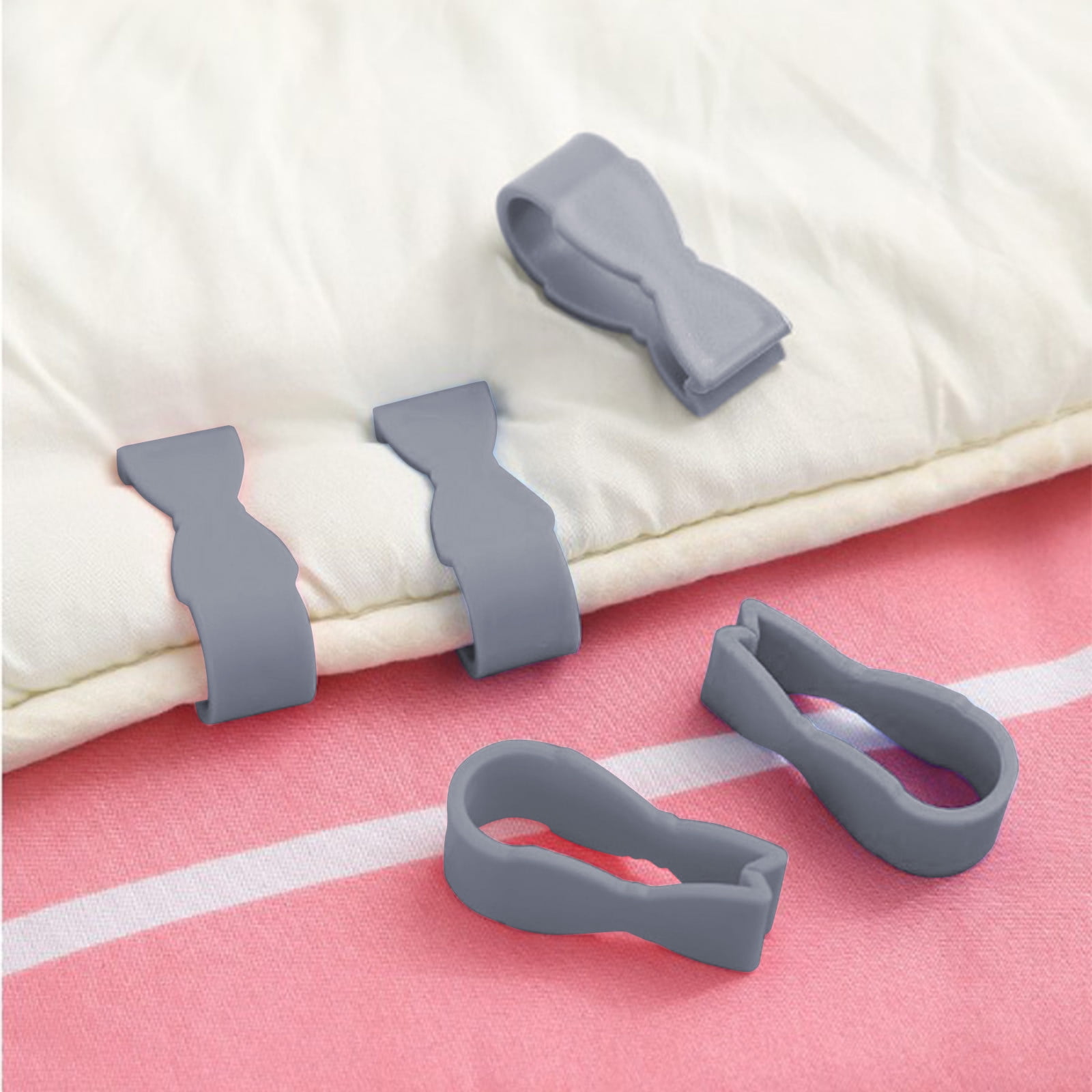 Yuanzi Invisible Non-Marking Quilt & Curtain Clip - Plastic Household ...