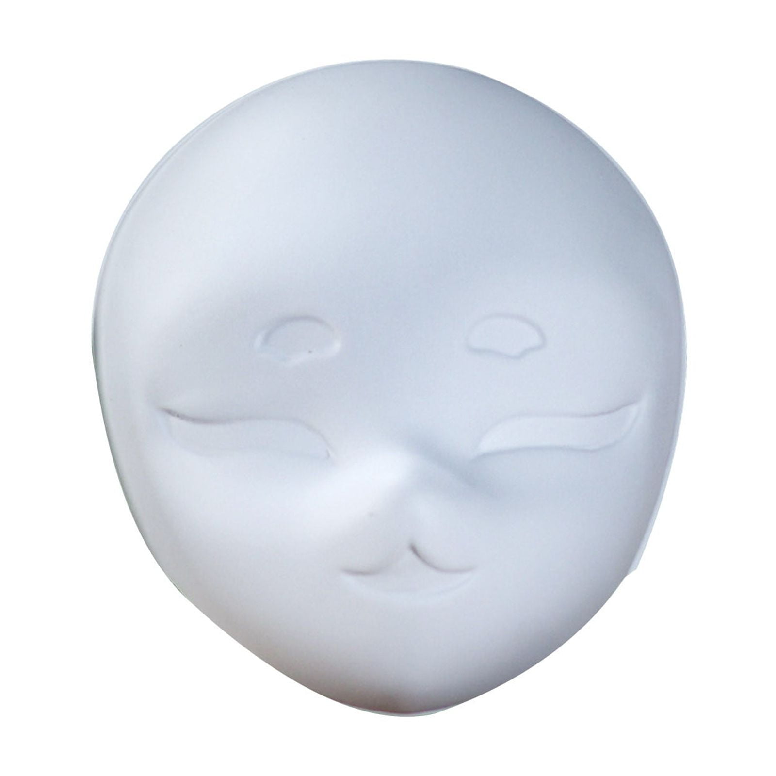 Yuanzi Masquerade Mask Painting Kit, White Embryo PVC Mask Set, Hand ...