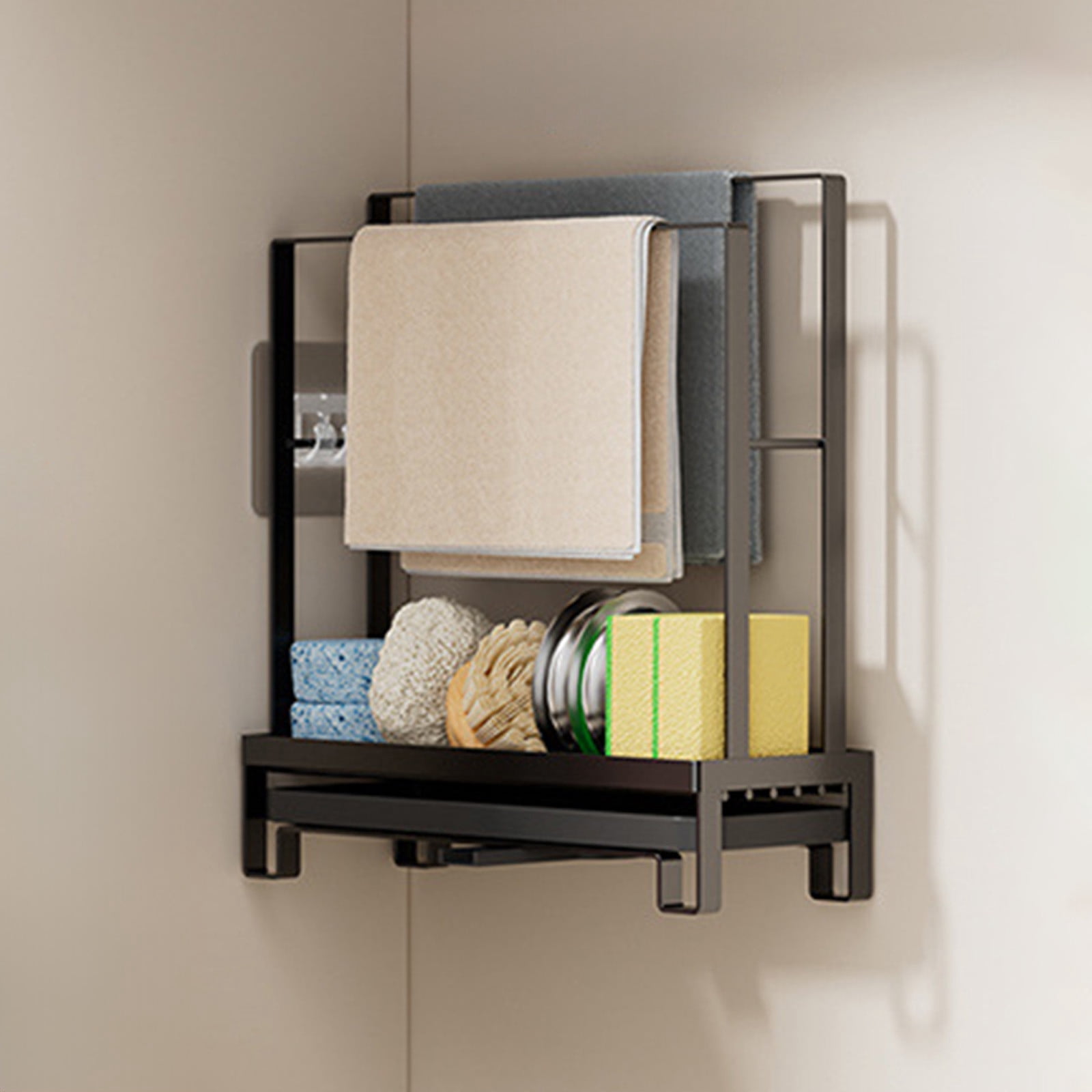Yuanzi Over Sink Organizer, Stylish Stainless Steel Rack, Effortless ...