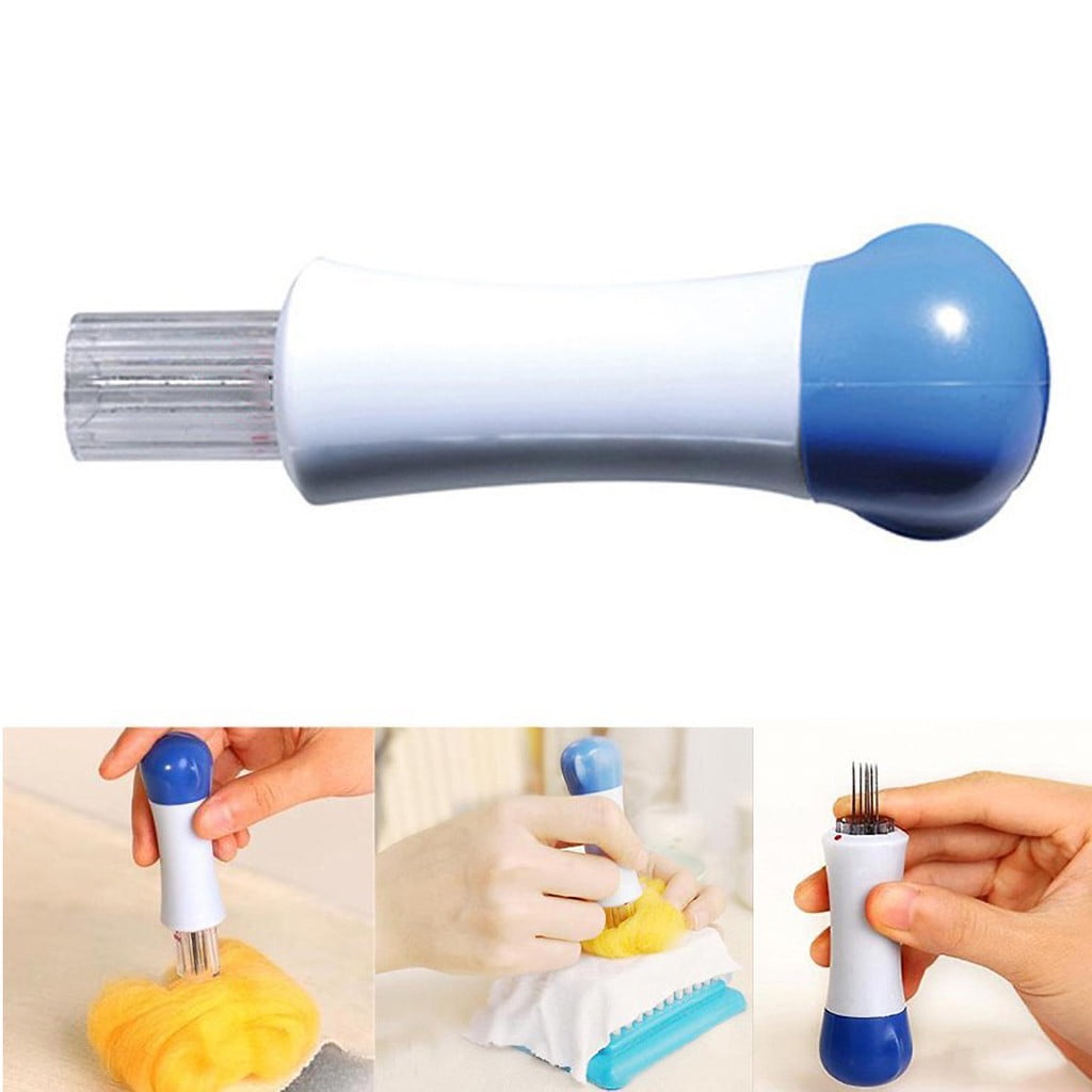 Yuanzi Wool Felting Acupuncture Kit, DIY Patchwork Crafts Tool Set, 7 ...