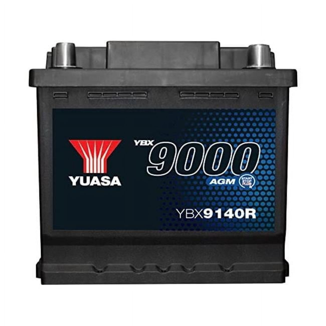 Yuasa AGM 12 Volt Automotive Battery Group Size 140R, 560 CCA Top Post - Walmart.com