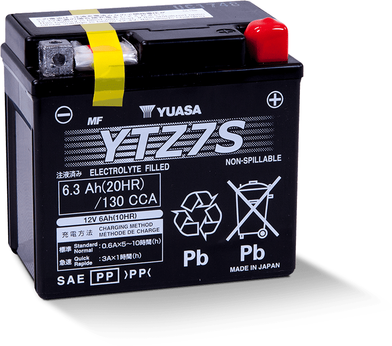Yuasa, Lead Acid Battery, UAM727ZS, Sealed, 12V Power Sports - Walmart.com