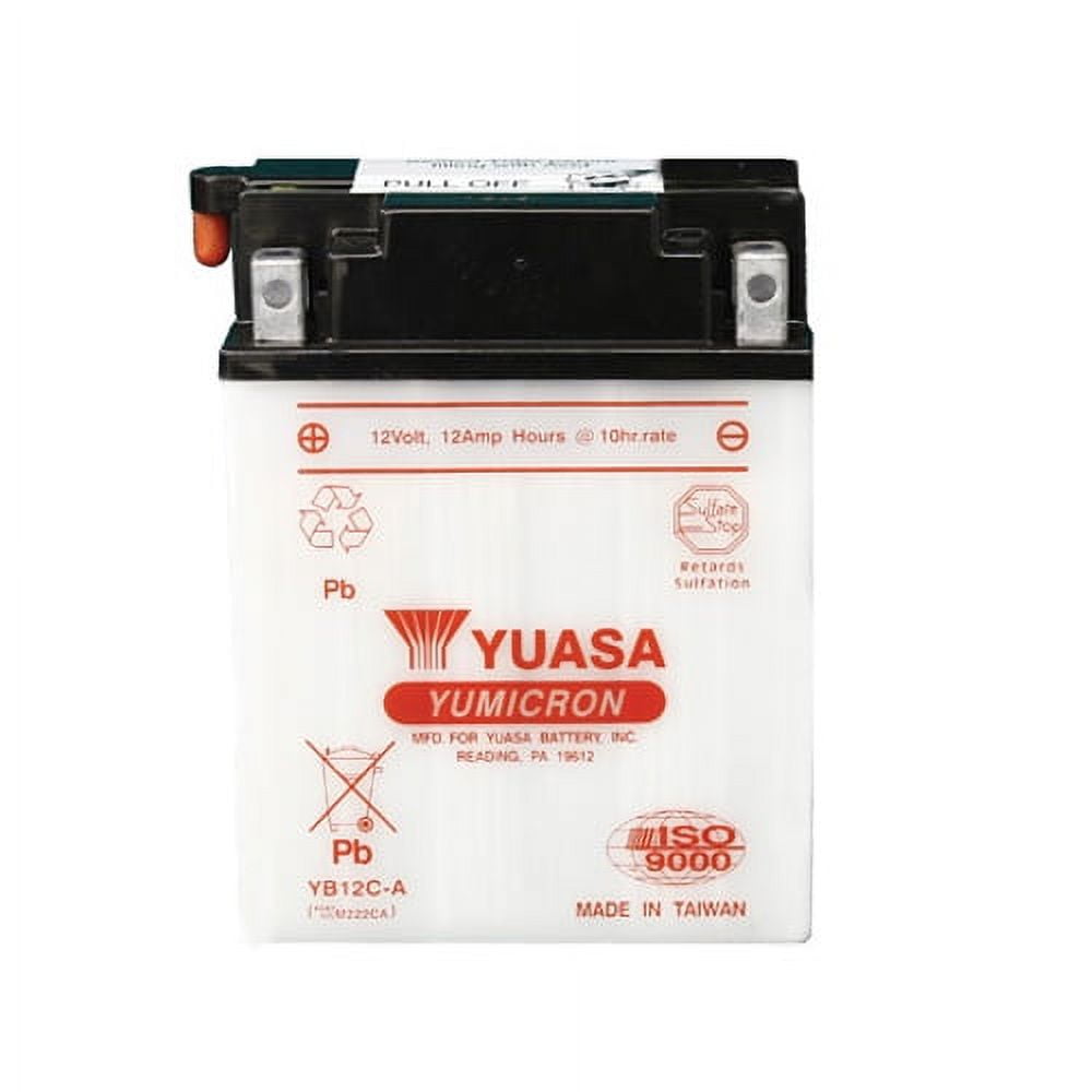 Yuasa YB12C-A Yumicron 12-Volt Battery - Walmart.com