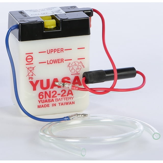 Yuasa 6N2-2A Conventional 6V Battery (YUAM2620A) - Walmart Business ...