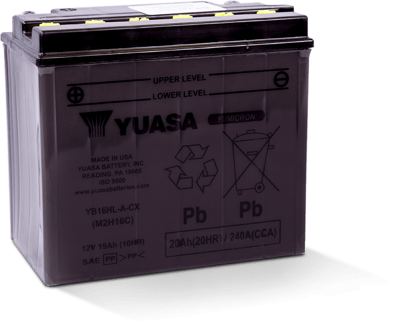 Yuasa YB16HL-A-CX 12-Volt Battery - Walmart.com