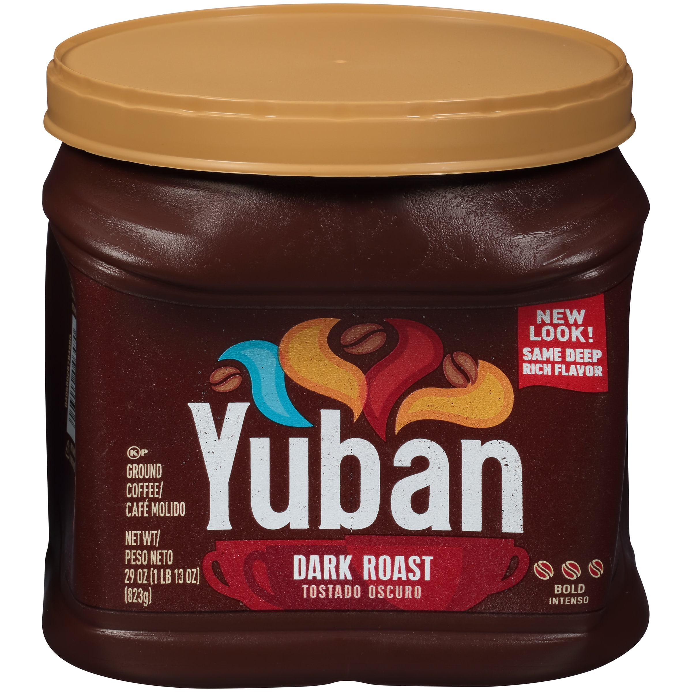 Yuban Dark Roast Ground Coffee 29 oz Canister - Walmart.com