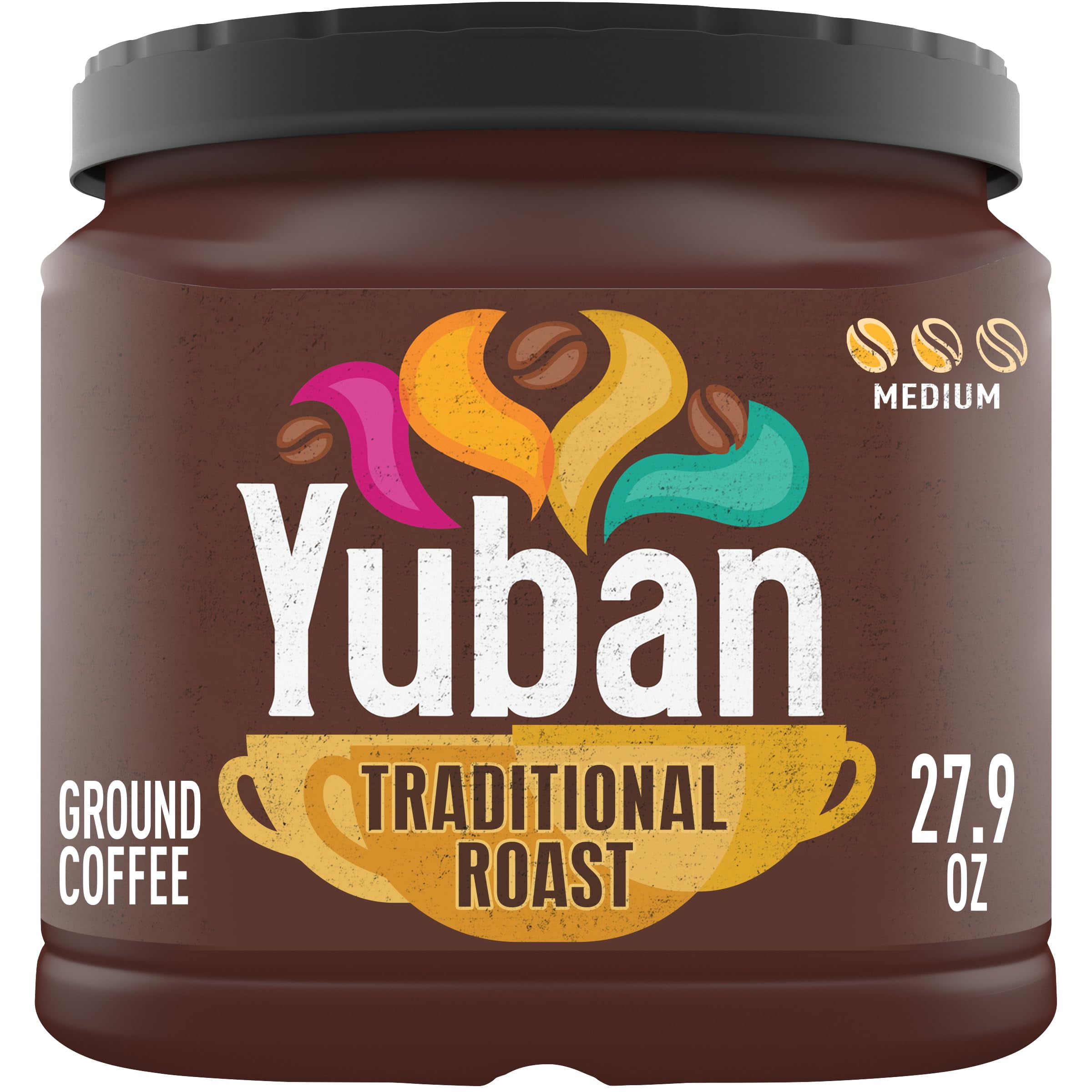 Yuban Traditional Medium Roast Ground Coffee AIS1 (27.9 oz) - Walmart.com