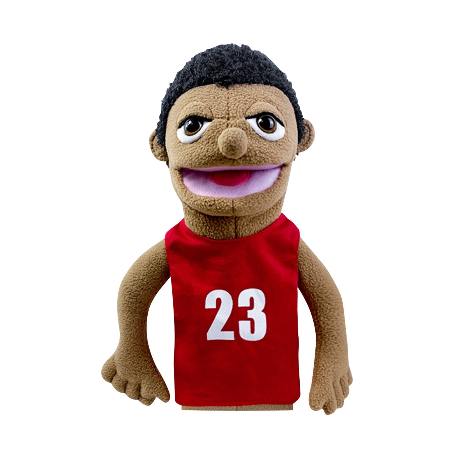 Yubatuo 11.7" Puppet Athlete Plush Toy, Soft Plushies Toy Hand Puppet ...