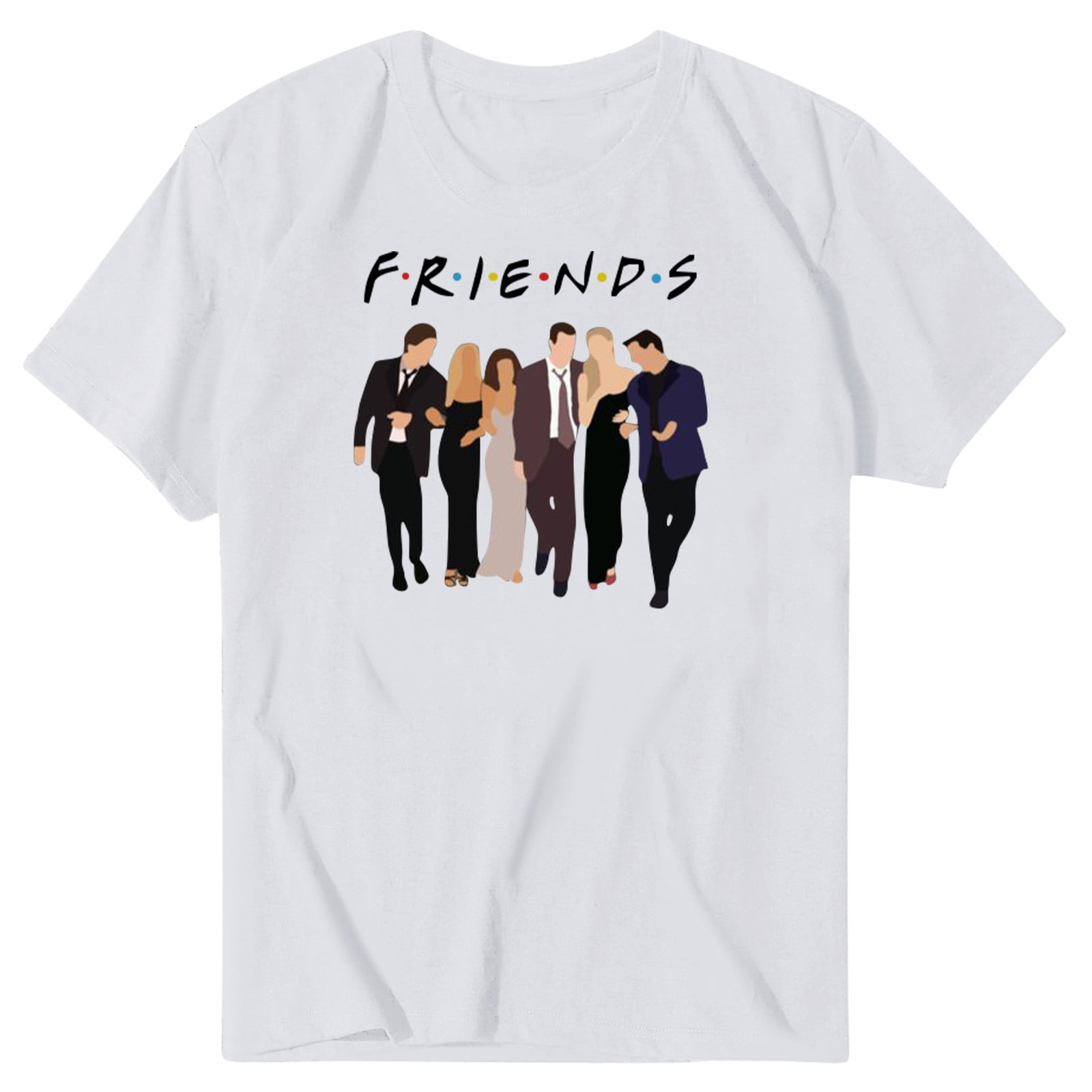 Yubatuo FRIENDS TV Show Merchandise Shirts for Women Short Sleeve ...