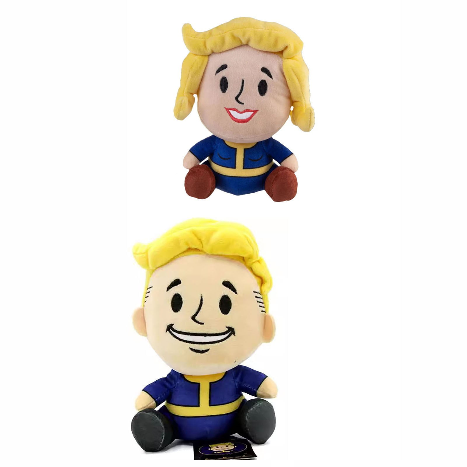 Yubatuo Fallout 76 Fallout Boy Plush Dolls, 9.8-inch Vault Boy Plushies ...