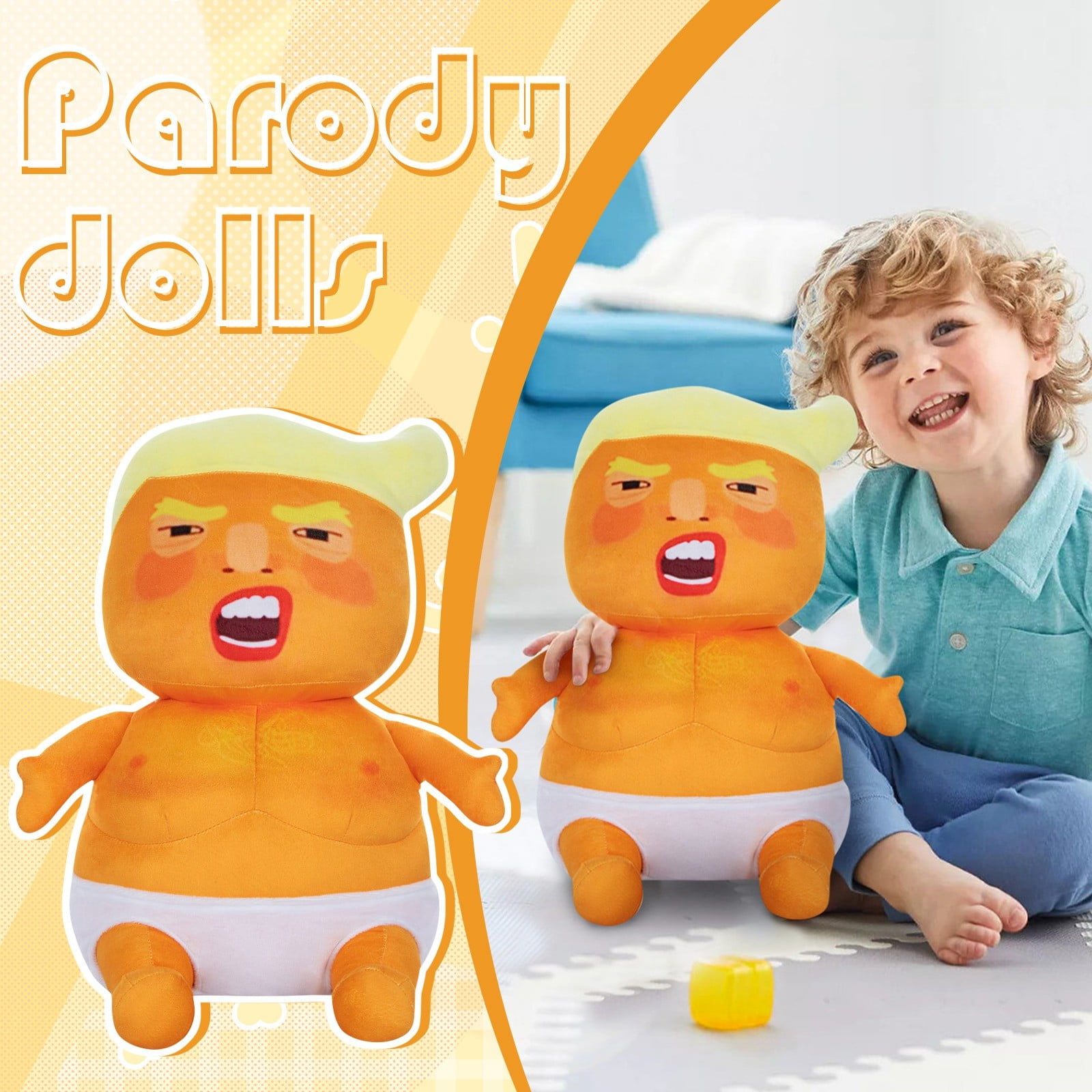 Yubatuo Trump Parody Plushie: Hilarious Soft Toy Based on Iconic ...