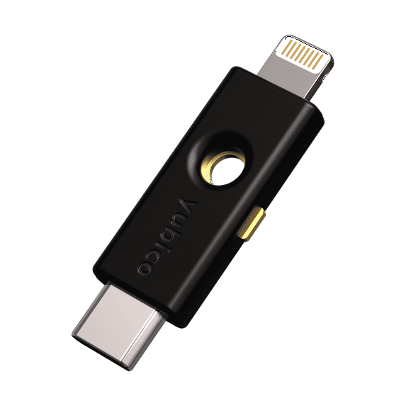 Yubico - YubiKey 5Ci - Multi-factor authentication (MFA) security key ...