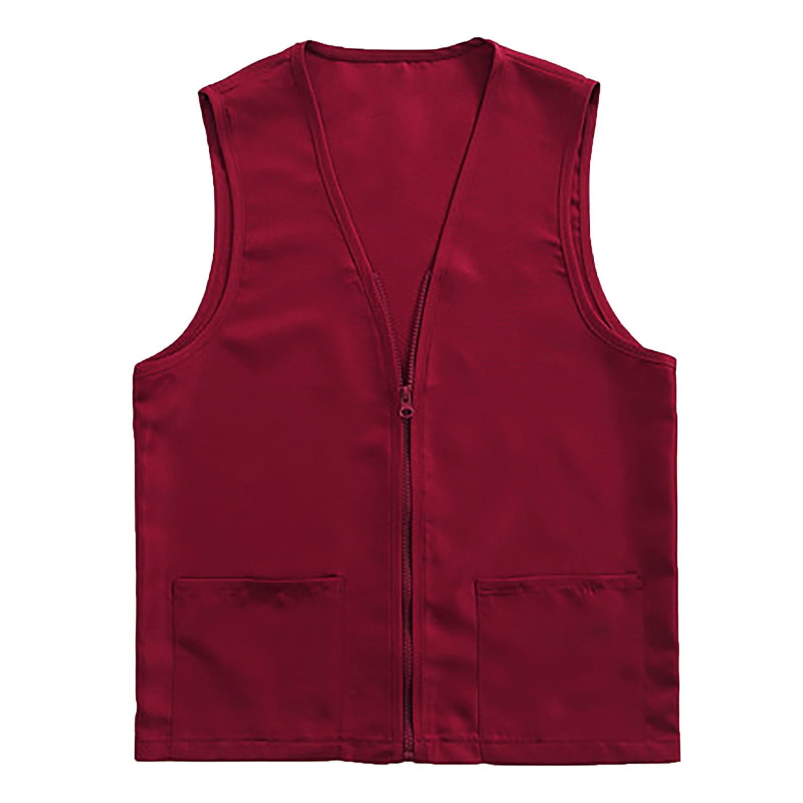 Yubnlvae Adult Volunteer Activity Vest Lightweight Vest Supermarket ...