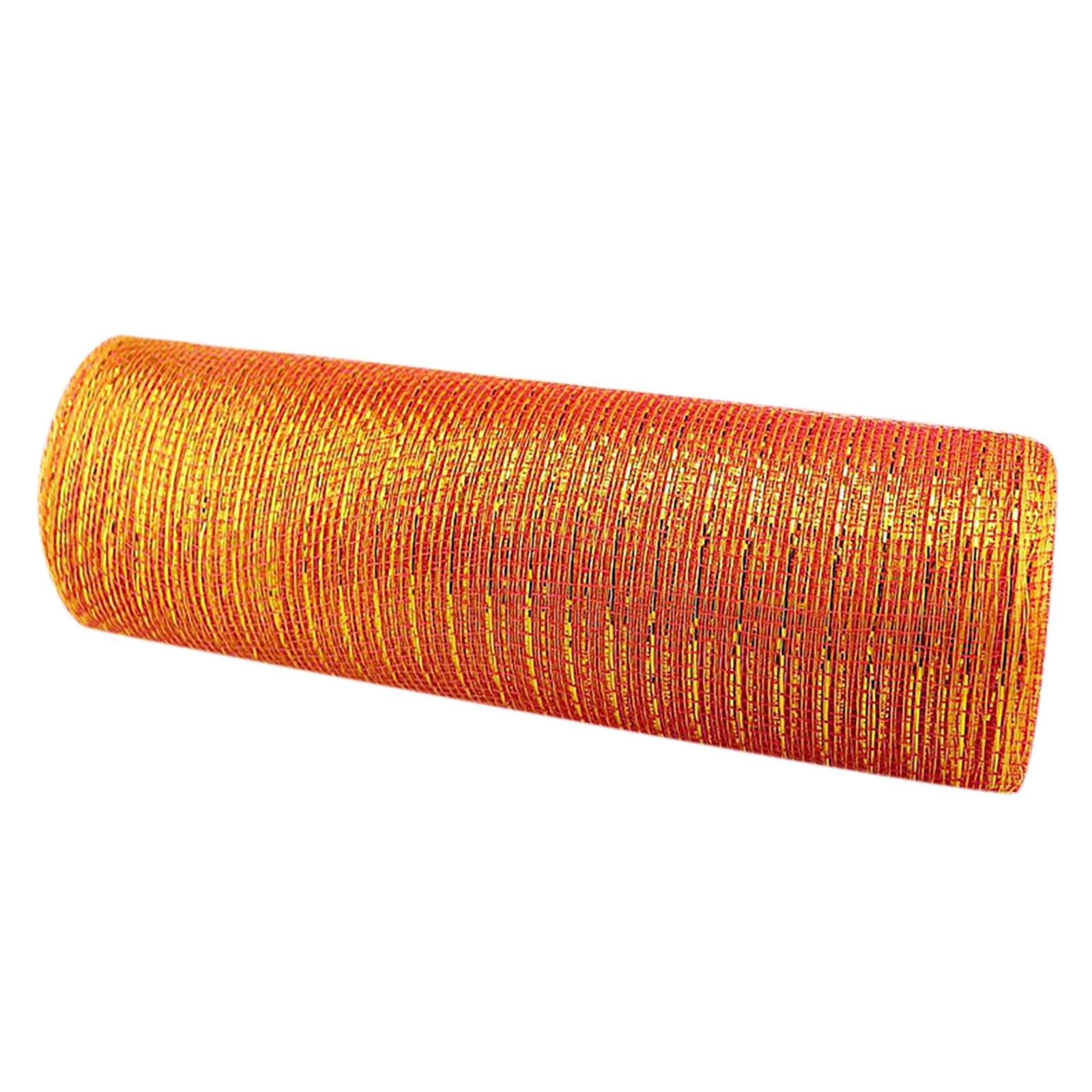 Yubnlvae Decor Poly Mesh Ribbon, Solid/ Metallic Mesh Roll Floral Craft ...