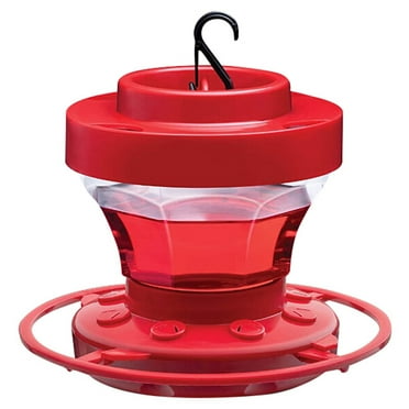 ZUMMR Hummingbird Ring Feeder (Red) - Walmart.com