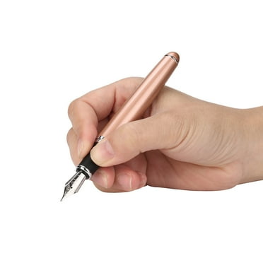 2Pcs Retractable Fountain Pen Extra Fine Nib Thermal Erasable Fountain ...