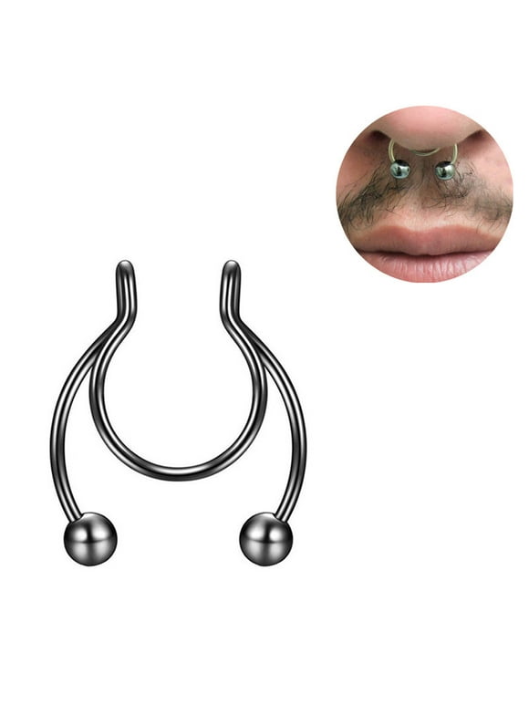 Black Men Nose Piercings