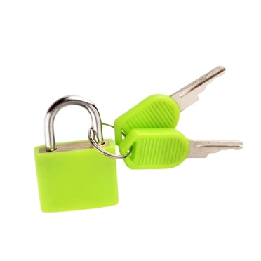 "Topzone 25mm 1"" Solid Brass Keyed Padlock, 2 Keys Included (Set of 2 ...