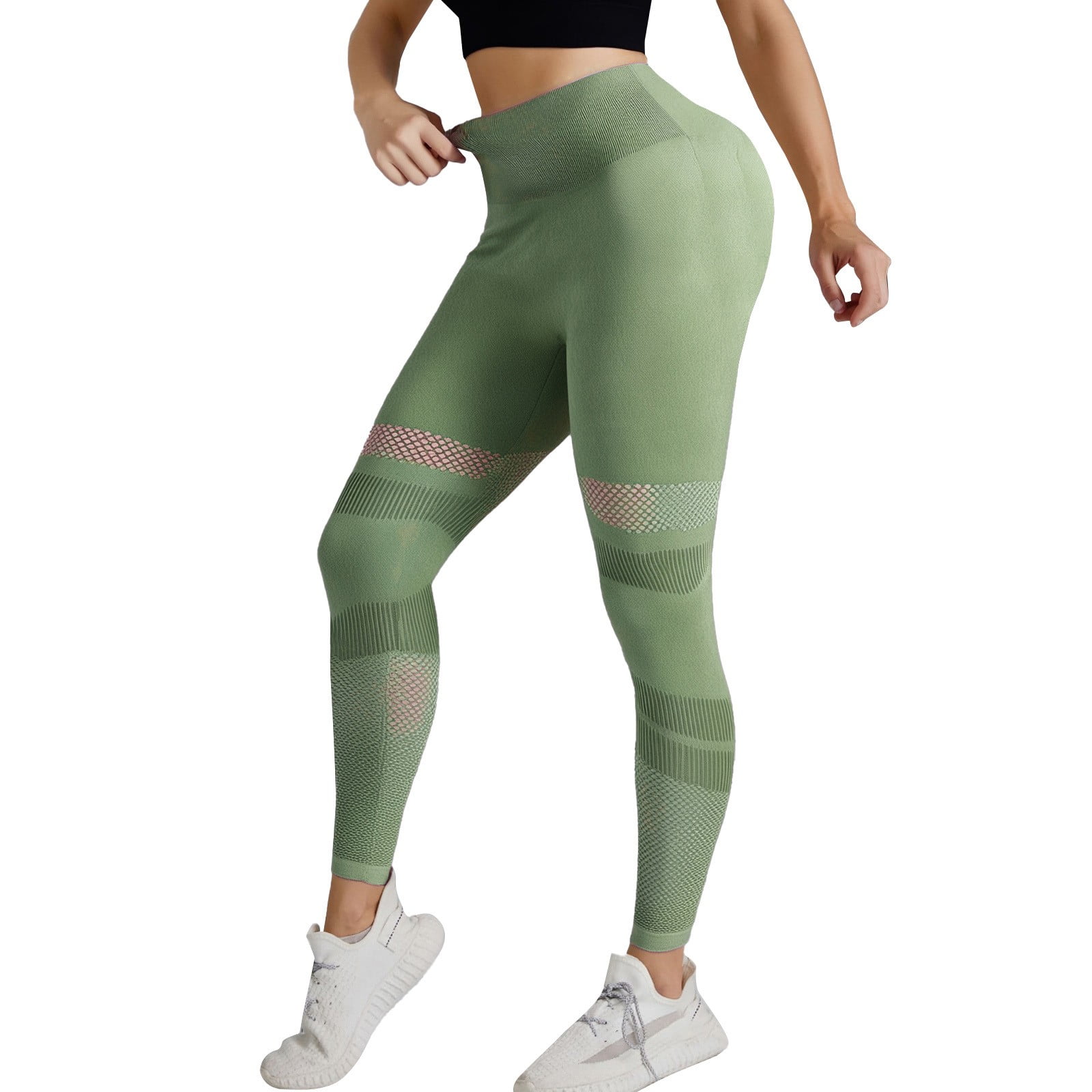 Yubnlvae Women's Solid Color Yoga Pants - Tight High Waisted Hip ...