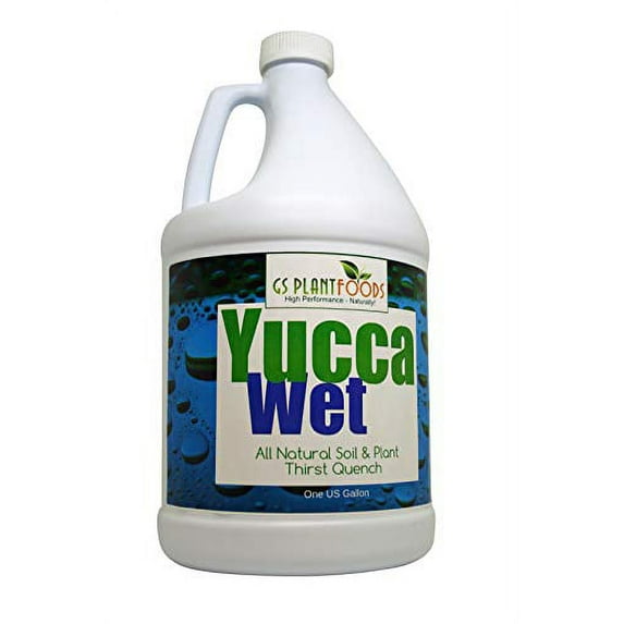 Yucca Wet, Liquid Yucca Extract- Organic wetting Agent and surfactant 1 ...