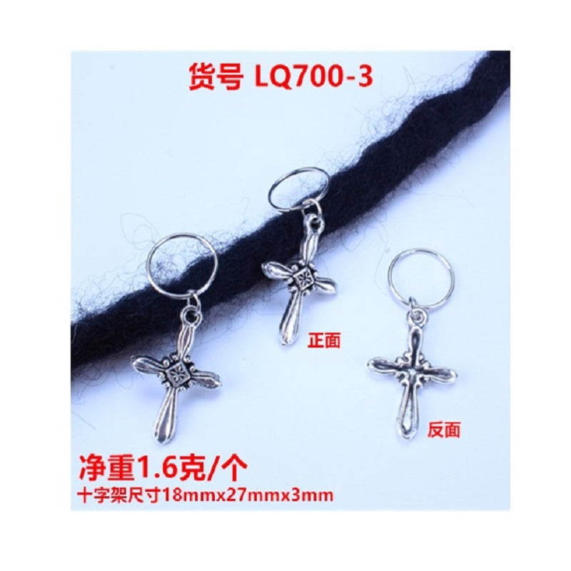 Yucurem 12 Pcs Cross Pendants 1.8*2.7*0.3cm - Mini Lightweight Cross ...