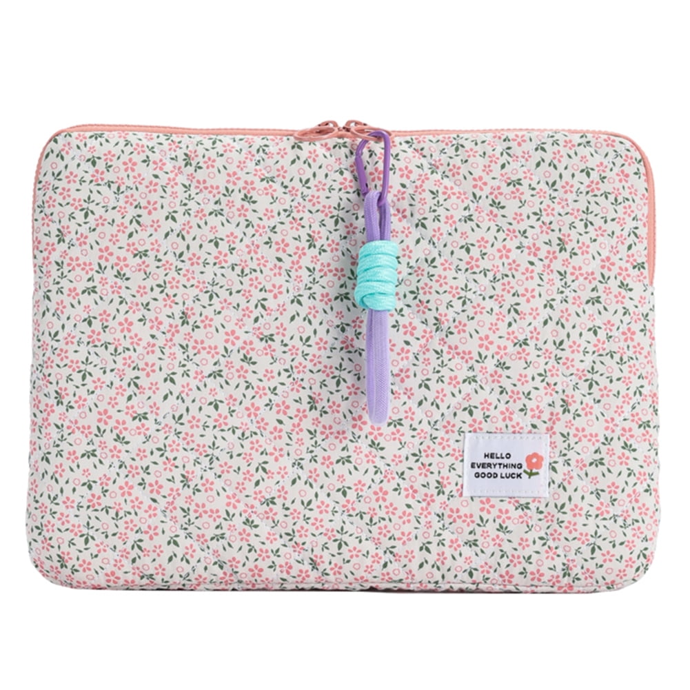 Yucurem 13 Inch Floral Computer Cover Bag Shockproof Laptop Case For ...