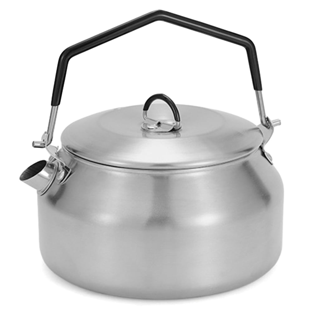Yucurem 1L Portable Camping Teapot Kettle with Handle Outdoor Hiking ...