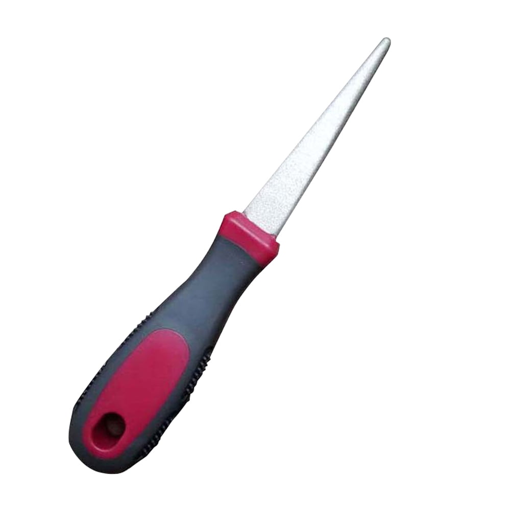 Yucurem 2-Sided Flat Curved Grinder Metal Sharpening File Home Supplies ...