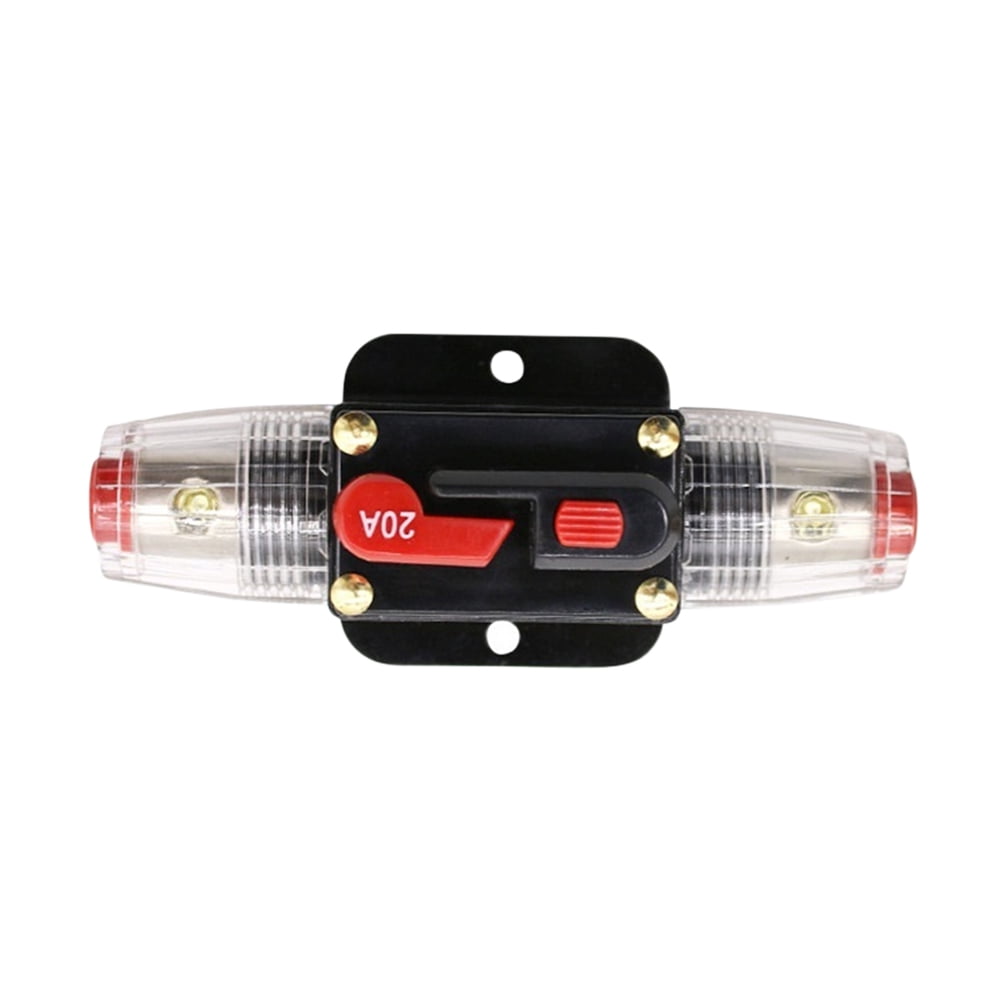 Yucurem 20A Circuit Breaker Automatic Reset 12-42V Car Marine Boat Fuse ...