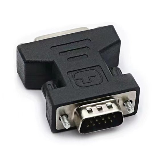 CableVantage DVI-I 24+5 Pin Male To 15 Pin VGA Female Adapter Convertor ...