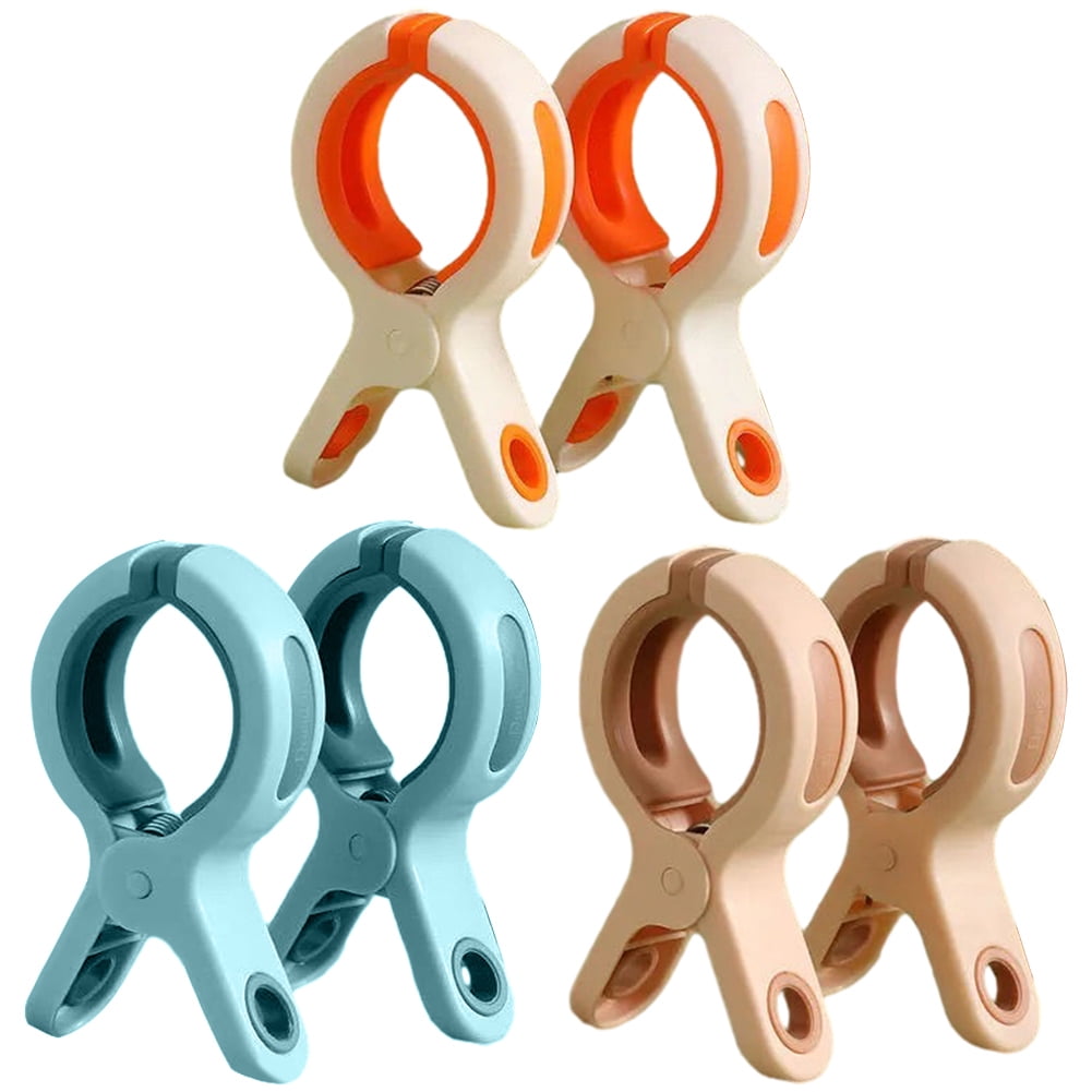 Yucurem 3/6Pc Clothes Pegs Non-slip Multifunctional Washing Line Peg ...