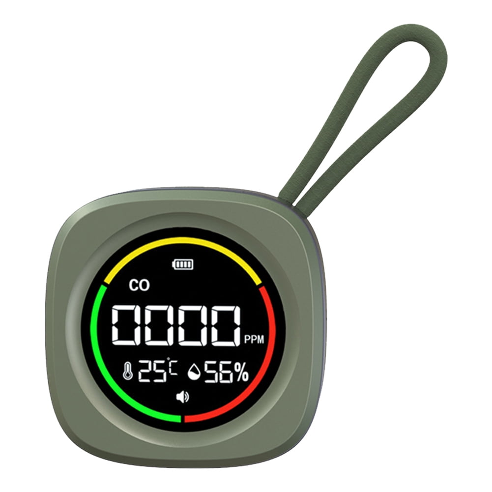 Yucurem 3 in 1 Co Temperature Humidity Detector Sensor Hd Lcd Display ...