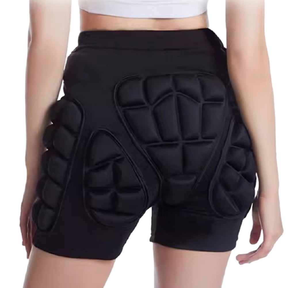 Yucurem 3D Crash Pants Winter Skating Protective Hip Pad EVA Short ...