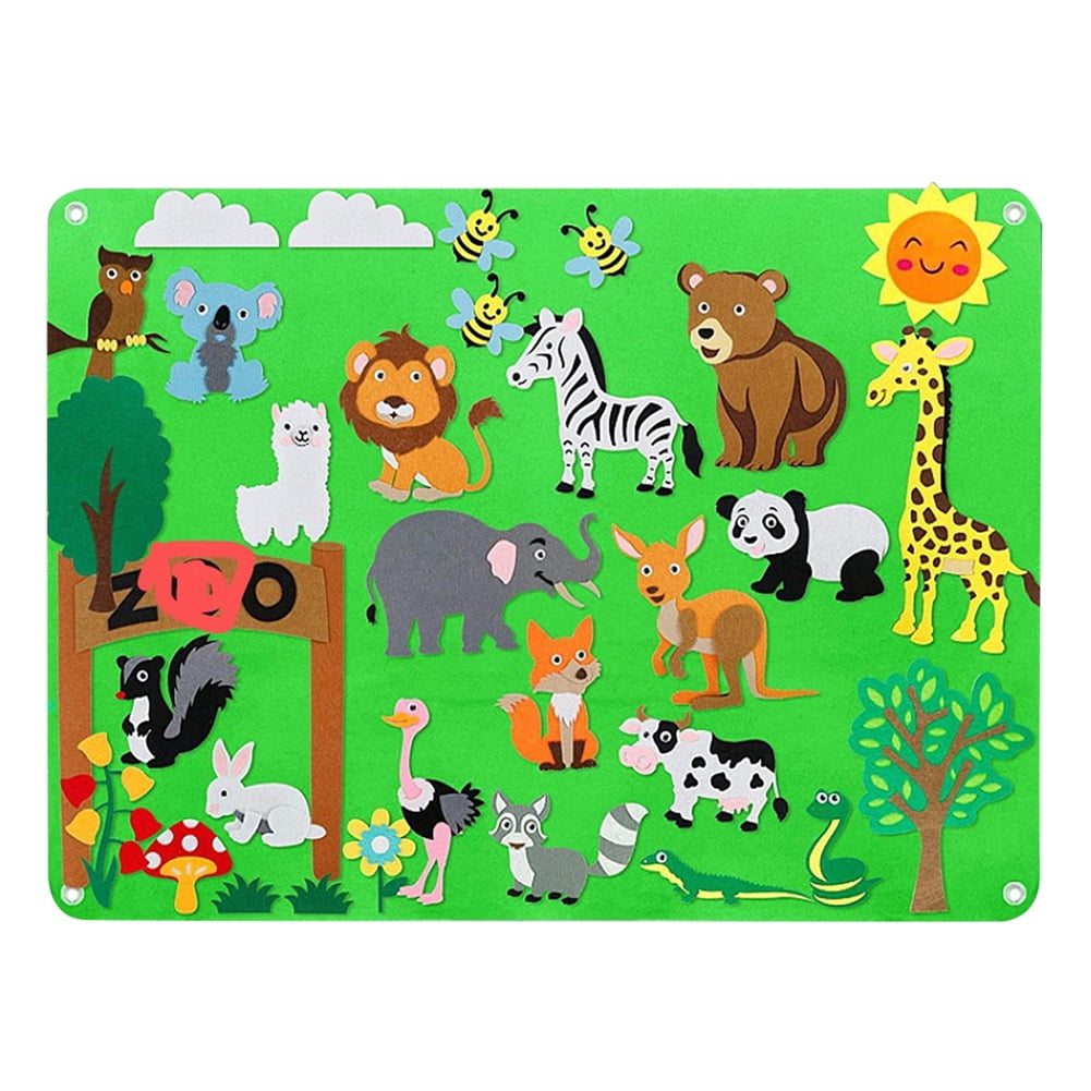 Yucurem 3D DIY Story Board Early Learning Montessori Toys for Kids ...